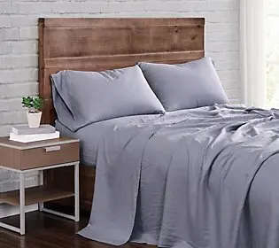 BROOKLYN LOOM Flax Linen California King Sheet Et