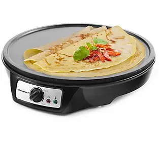 ELITE Gourmet 12' Nonstick Crepe Maker Griddle