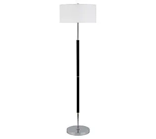 HUDSON&CANAL Hudson & Canal Simone Two-toned 2-bulb Modern F Loor Lamp