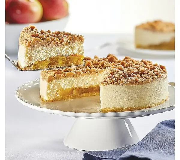 JUNIOR'S 8' Apple Crumb Cheesecake