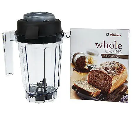 VITAMIX 32 Oz. Dry Grains Blending Container W/ Recipe Book