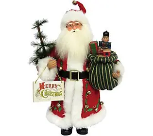 SANTA'S WORKSHOP 15' Merry Christmas Claus By