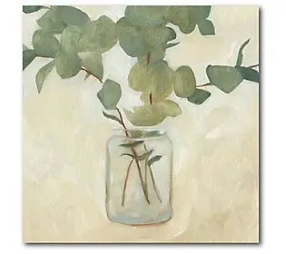 COURTSIDE MARKET Greenery Still Life Ii 16x16 C Anvas Wall Art