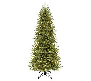 PULEO INTERNATIONAL Puleo 12' Pre-lit Slim Fraser Fir Artificial Ch Ristmas Tree
