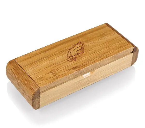 PICNIC TIME Nfl Elan Deluxe Corkscrew In Bamboo Box