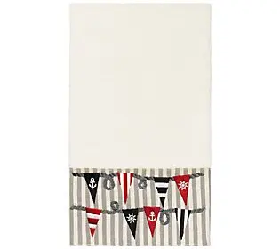 LINUM HOME TEXTILES Ethan Embellished Bath Towe L