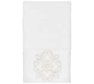 LINUM HOME TEXTILES Alyssa Embellished Hand Tow El