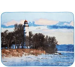 SHAVEL Hi Pile 60' X 80' Lighthouse Luxury Thro W