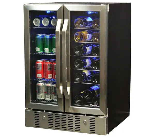NEWAIR 18-bottle, 60-can Compressor Beverage Co Oler