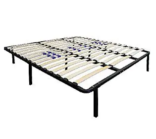 PEDICSOLUTIONS Boyd Sleep 14 Euro Bed Frame, Adjustable Lumbar Support, Full