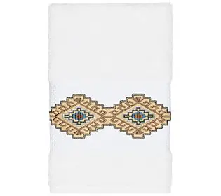 LINUM HOME TEXTILES Gianna Embellished Hand Tow El