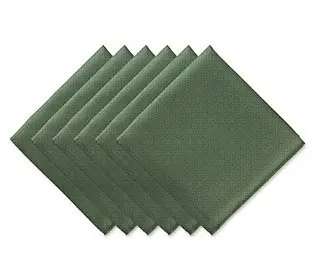 DESIGN IMPORTS Set Of 6 Tonal Lattice Outdoor N Pkins