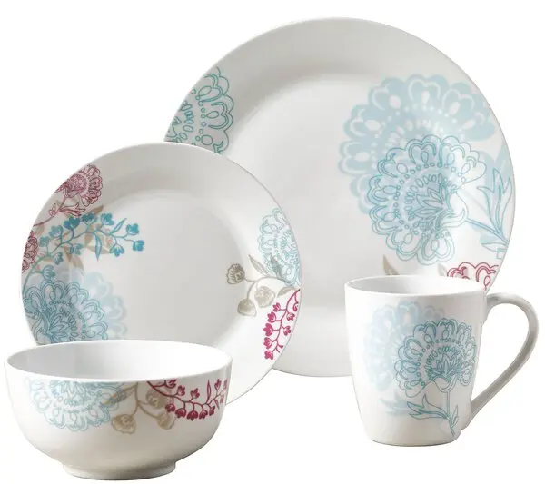 TABLETOPS UNLIMITED 16-piece Dinnerware Set Emm A