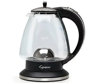CAPRESSO Rapid-boil H2o Glass Kettle