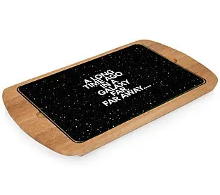 PICNIC TIME Star Wars Scroll Billboard Glass To P Serving Tray