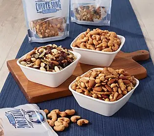 COYOTE SONG FARMS 16-oz Snack & Nut Mix Sampler In Bags