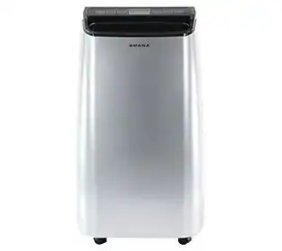 AMANA Portable Air Conditioner Silver, 450 Sq. T. Room - One-color ...