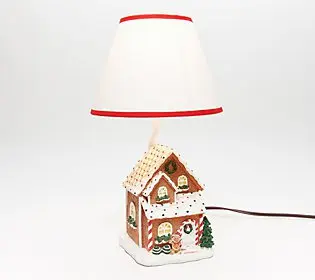 VALERIE PARR HILL Gingerbread House Lamp W/ Shade Valerie - One-color ...