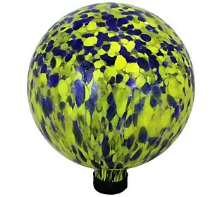 NORTHLIGHT Yellow And Blue Speckled Designed Ga Zing Ball