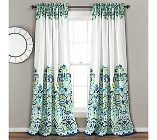 LUSH DECOR Clara Room Darkening 52' X 84' Window Panels By