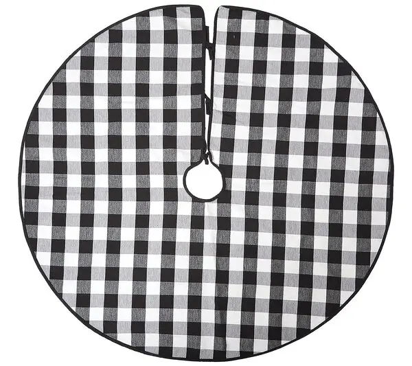 VALERIE PARR HILL Franklin Black Tree Skirt Valerie