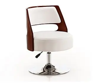 MANHATTAN COMFORT Salon Adjustable Height Swivel Accent Chair