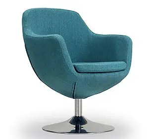 MANHATTAN COMFORT Caisson Swivel Accent Chair