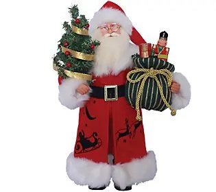 SANTA'S WORKSHOP 15' Up, Up, And Away Santa By