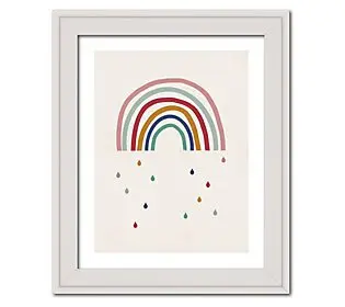 COURTSIDE MARKET Crying Rainbow 16' X 20' Frame D Art