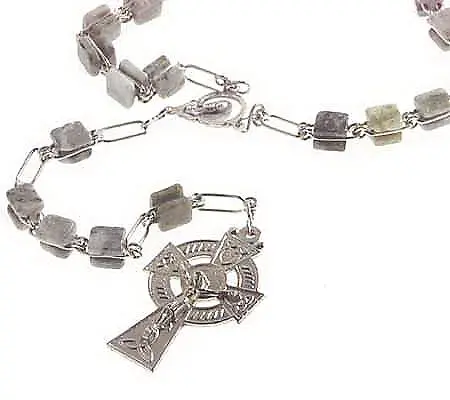 CONNEMARA MARBLE Rosary Beads - One-color