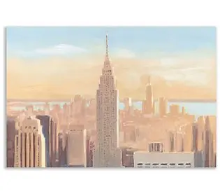 COURTSIDE MARKET Manhattan Dawn 24x36 Canvas Wa Ll Art