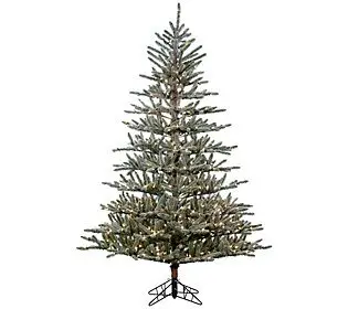 GERSON INTERNATIONAL 7' Flocked Scotch Pine With 450 Lights Gerso N Co