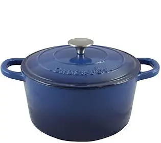 CROCK-POT Artisan 5-quart Round Enameled Cast-i Ron Dutch Oven