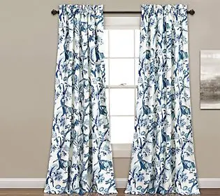 LUSH DECOR Dolores Set Of 2 Room Darkening Window Panels B Y
