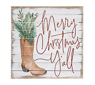 SINCERE SURROUNDINGS Merry Christmas Yall. Perfect Pallet By