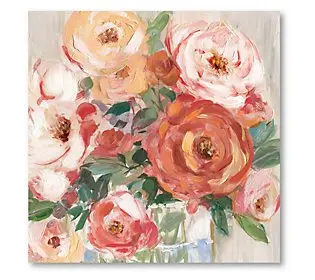 COURTSIDE MARKET Naive Bouquet Ii 16' X 16' Can Vas Wall Art