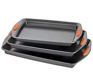 RACHAEL RAY Yum-o Bakeware 3-piece Cookie Pan T