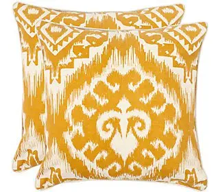 SAFAVIEH Set Of 2 18' X 18' Amiri Pillows
