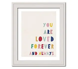 COURTSIDE MARKET You Are Loved 16' X 20' Framed Art