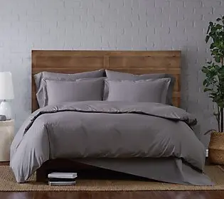BROOKLYN LOOM Solid Cotton Percale Twin Xl Duve T Set