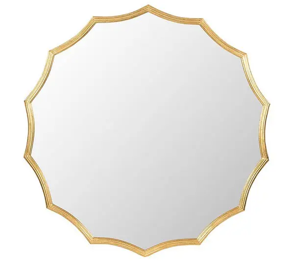 VALERIE PARR HILL Radiant Gold Frame Wall Mirror Valerie