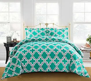 SUPERIOR Down Alternative Trellis 2 Pc Twin-xl Mforter Set