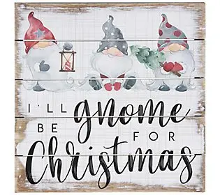 SINCERE SURROUNDINGS Gnome For Christmas Pallet Petite Sincere Su Rroundings