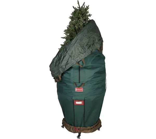 TREEKEEPER Xl Upright Tree Storage Bag W/rollin G Stand 6-9