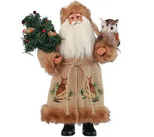SANTA'S WORKSHOP 15' Night Watchman Santa By