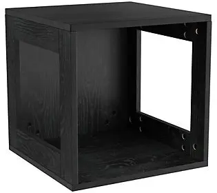 LAVISH HOME Stackable Modular Open Cube End Tab Le