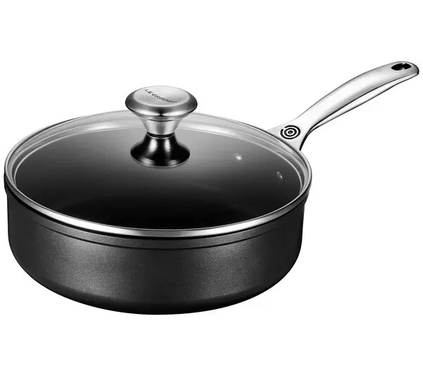 LE CREUSET Nonstick Pro 3-1/2 Qt. Saute Pan & G Lass Lid - One-color