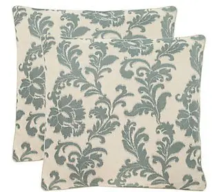 SAFAVIEH Set Of 2 22' X 22' Aubrey Pillows