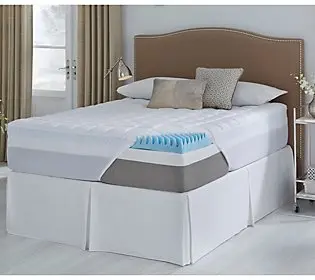 SIMMONS Comforpedic Beautyrest 4.5' Reverse Gel Mem Oam & Fiber Fl
