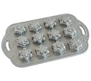 NORDICWARE Frosty Flakes Cakelet Pan